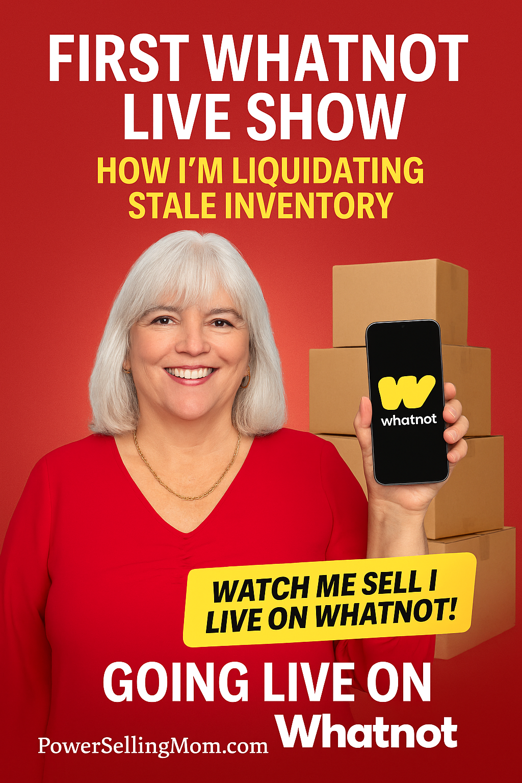 Launching My First WhatNot Live Show to Clear Out Inventory - Power ...